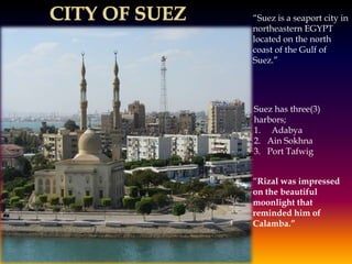 Rizal first travel abroad - sOCSCI 6 | PPTX