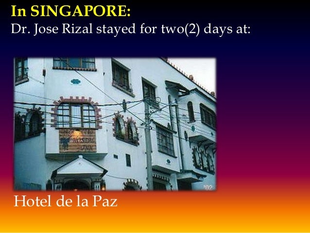 Rizal first travel abroad - sOCSCI 6