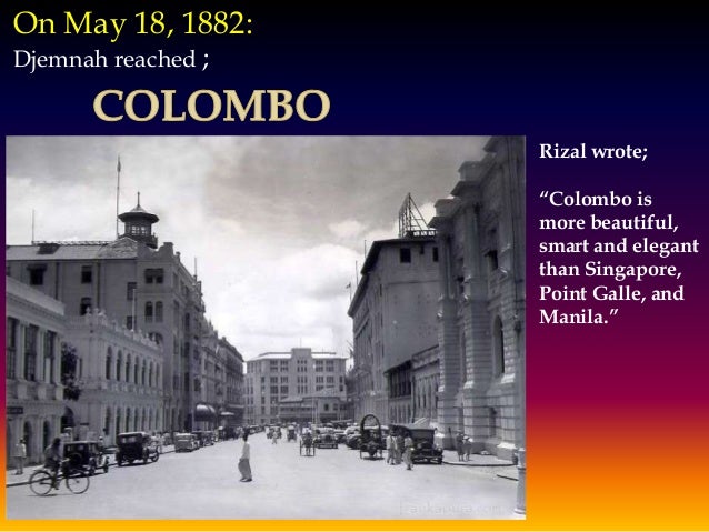 Rizal first travel abroad - sOCSCI 6