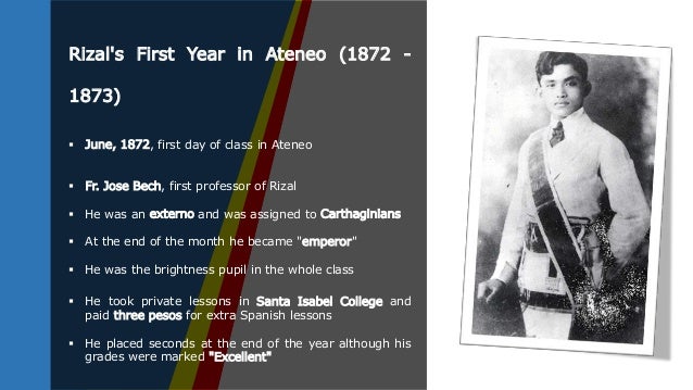 Jose Rizals Education In The Philippines The Awakening