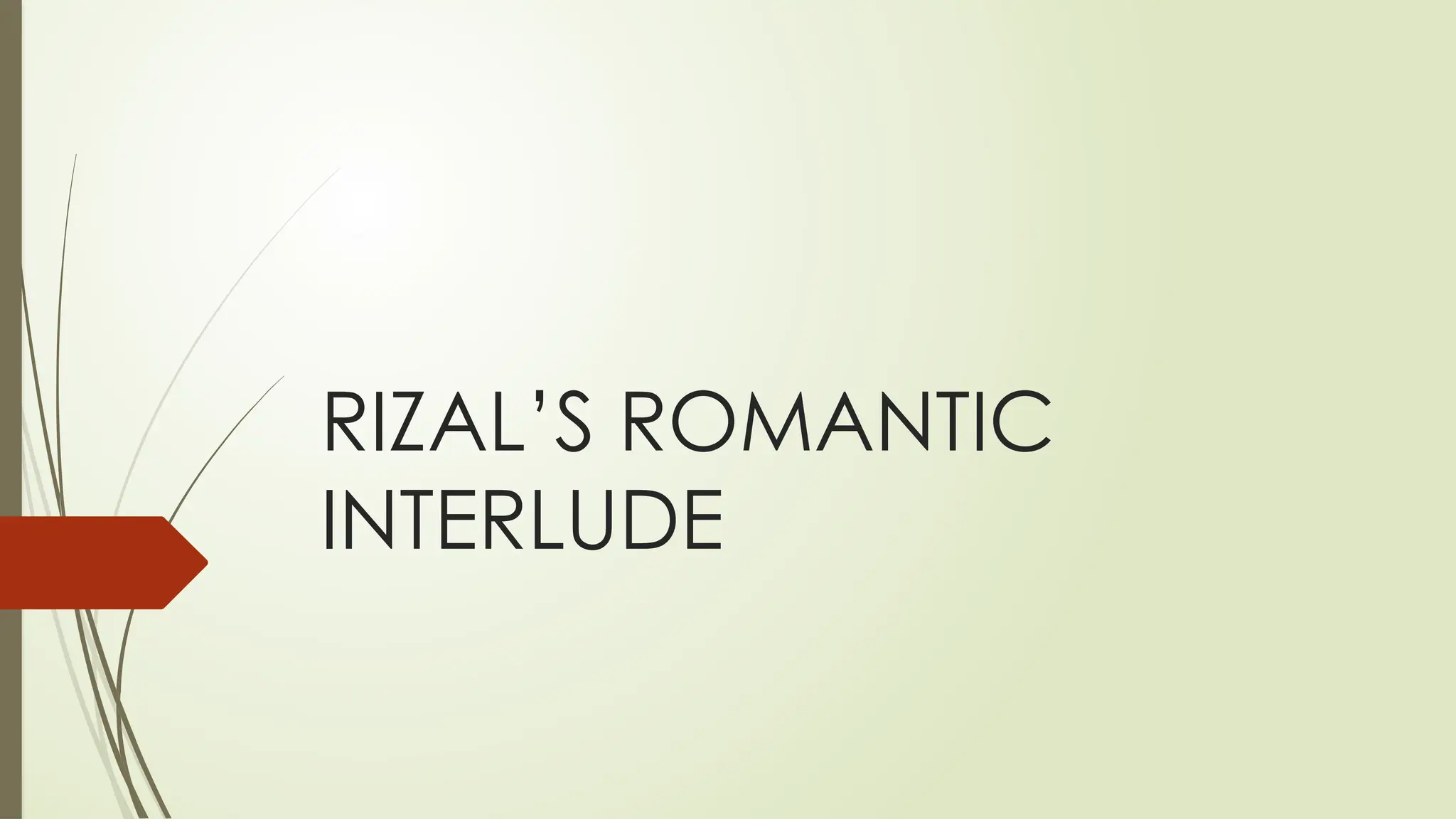 Rizal-romantic-interlude in his sojourn in japan | PPTX