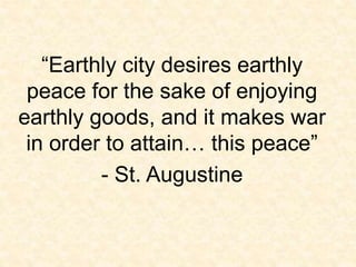 St. Augustine - City of God and City of Man | PPTX