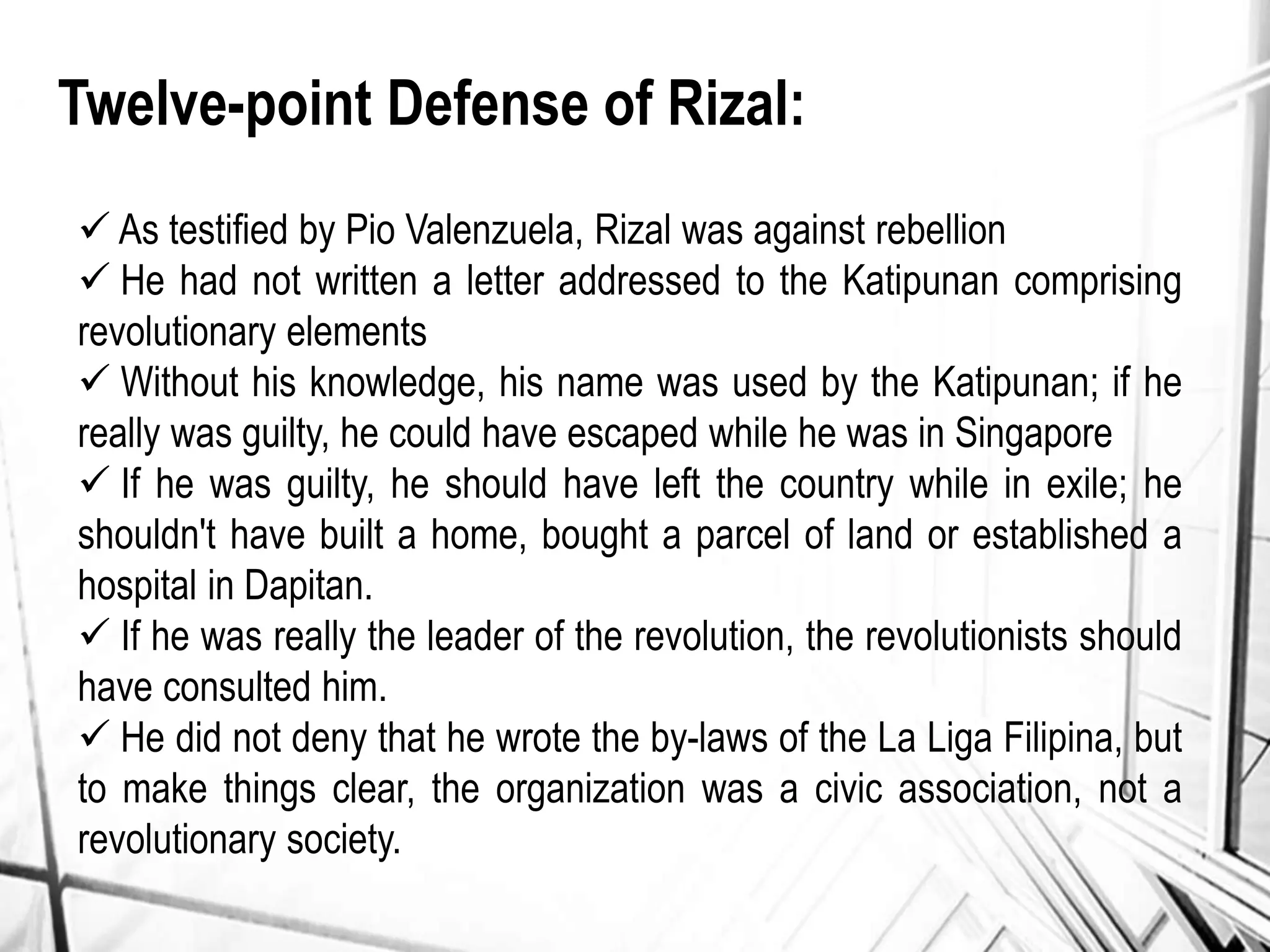 The Trial of Rizal | PPTX