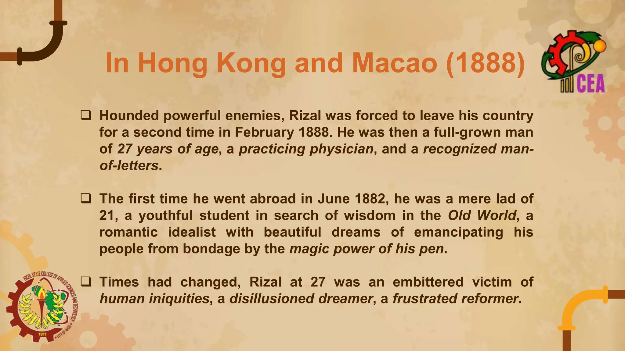 Life and Works of Rizal – Chapters 11 and 12.pptx