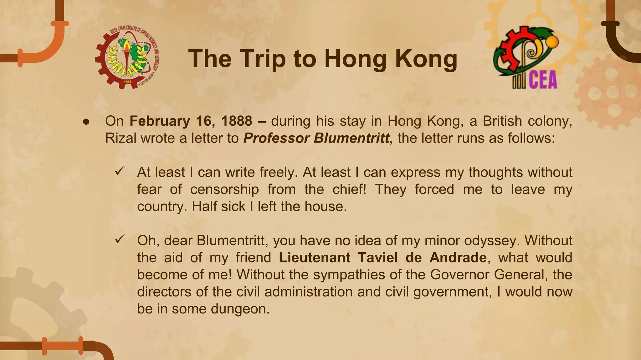 Life and Works of Rizal – Chapters 11 and 12.pptx