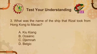 Life and Works of Rizal – Chapters 11 and 12.pptx