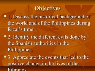 Rizal and his time | PPT