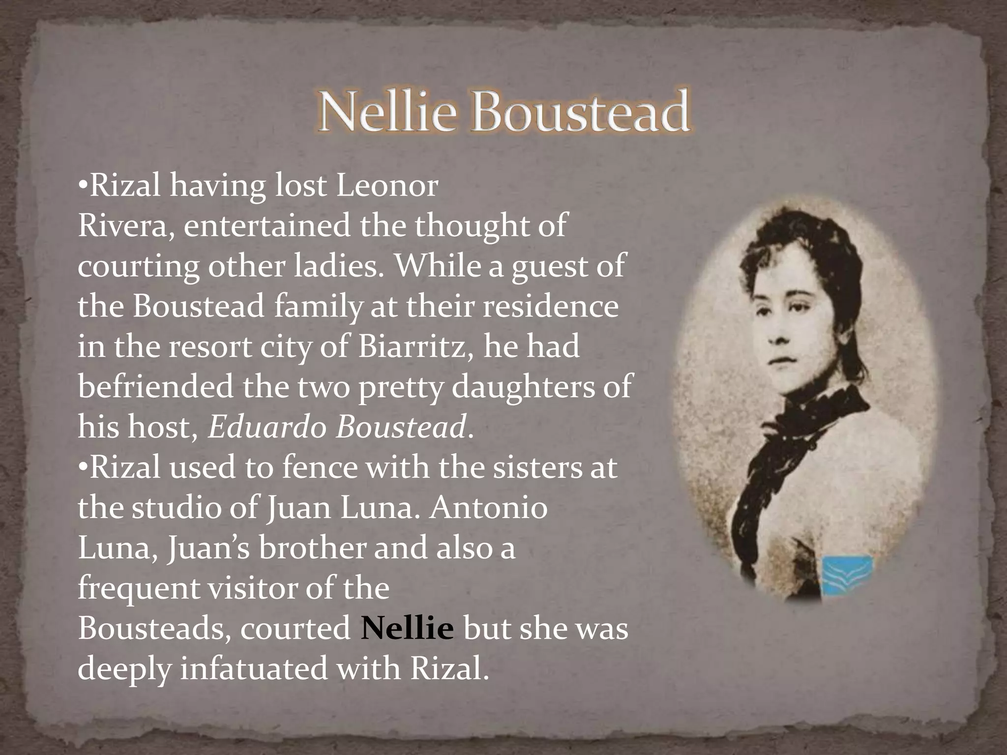 Jose Rizal: As a Lover | PPTX