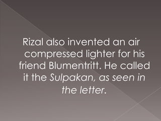 Rizal as an engineer | PPTX