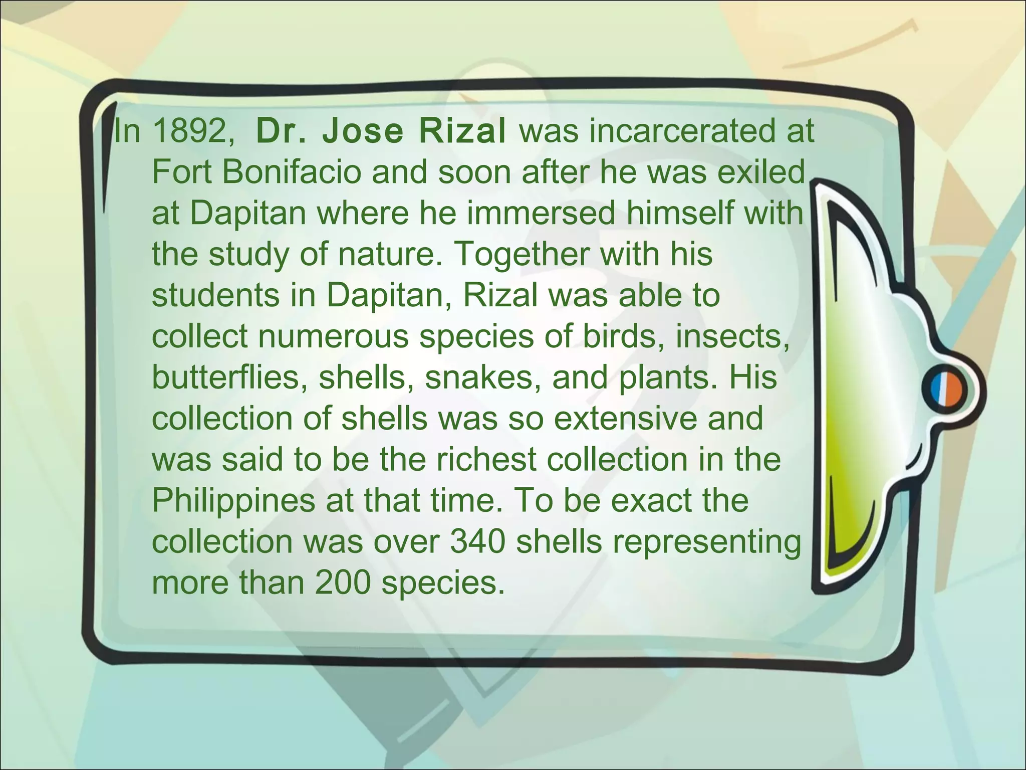 Rizal as a scientist | PPT