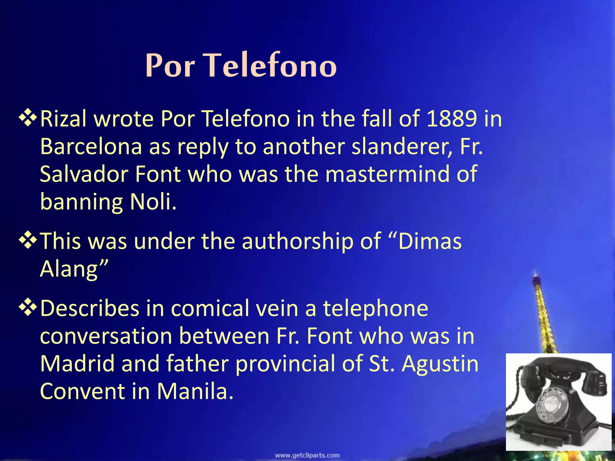 Rizal as historian | PPTX