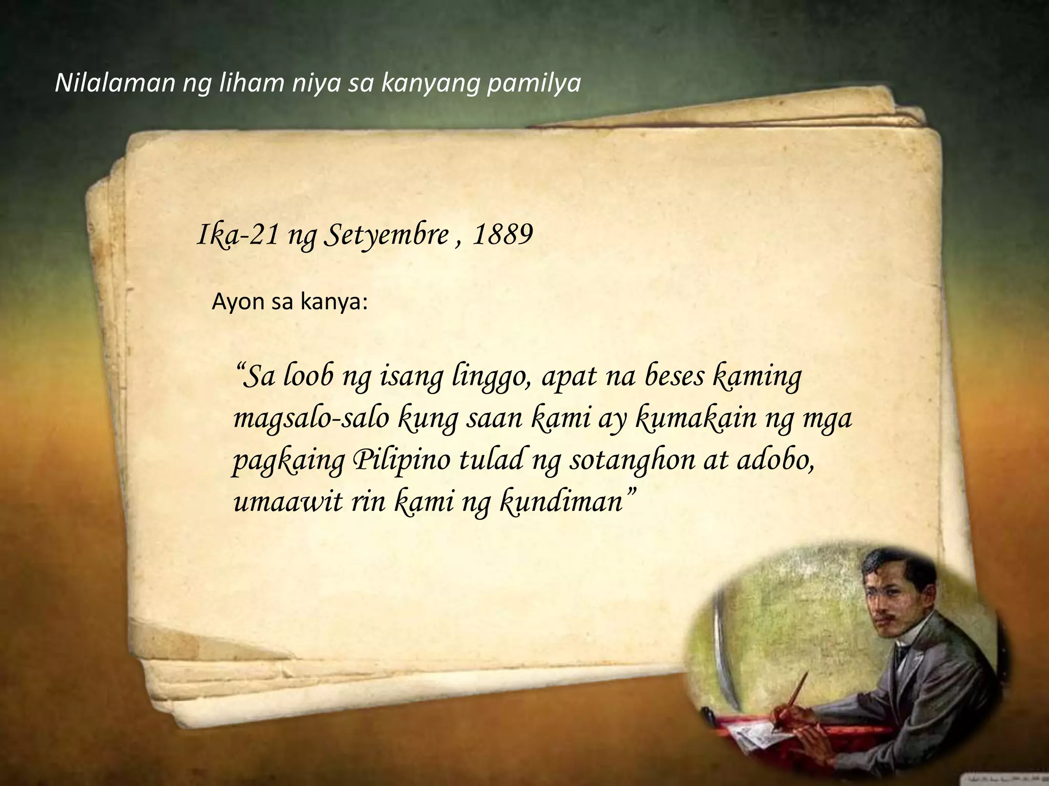 IKALAWANG PAGLALAKBAY SA EUROPA NI RIZAL by Lorraine Anoran | PPTX