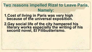 Rizal Chapter 16 In Belgian Brussels 1890 | PPTX