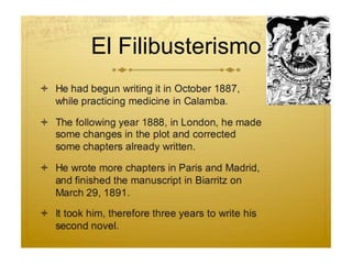 El FiliBusterismo Published In Ghent (Life And Works Of Rizal Chapter ...