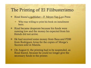 El FiliBusterismo Published In Ghent (Life And Works Of Rizal Chapter ...