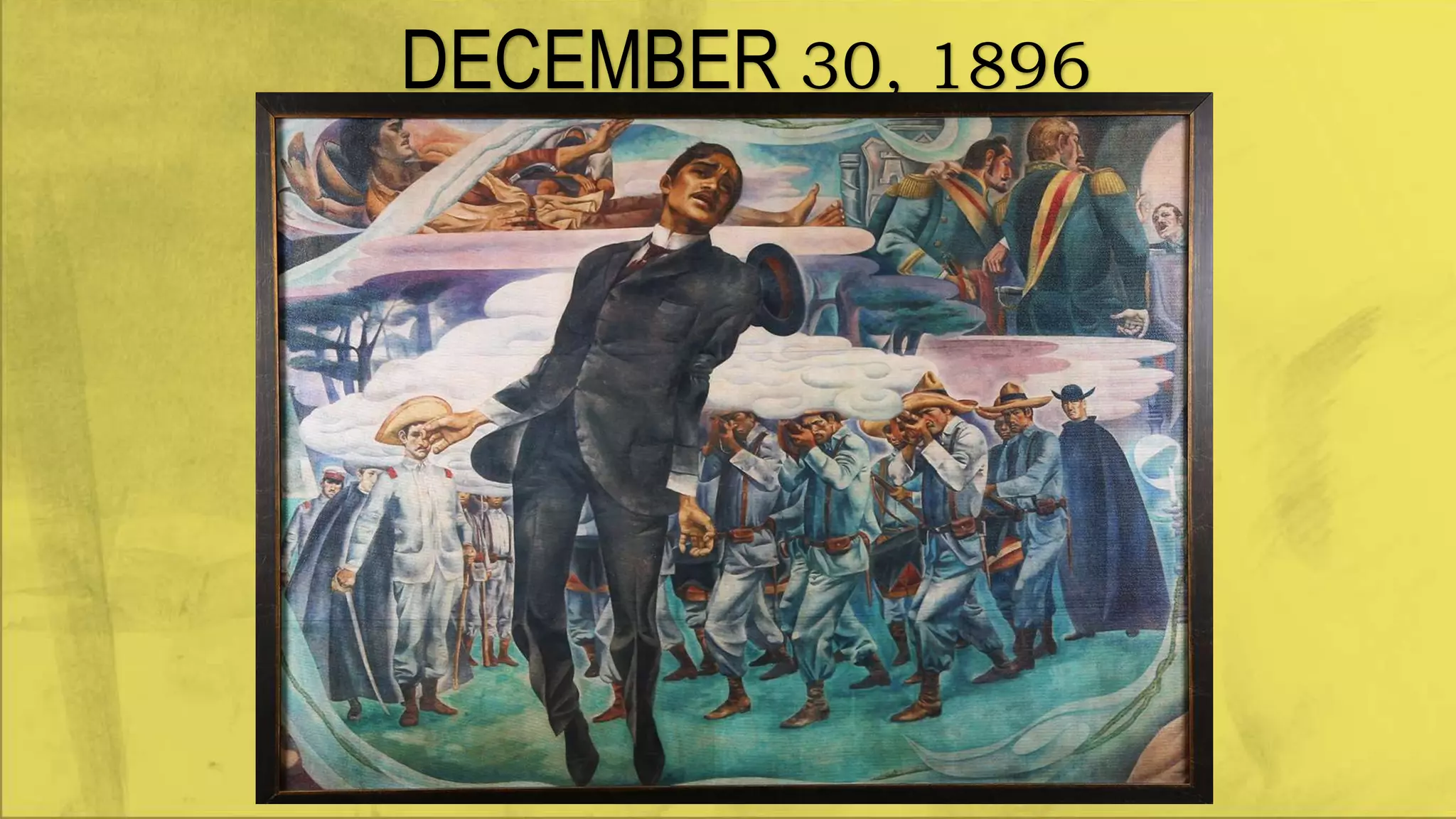 RIZAL'S MARTYRDOM AT BAGUMBAYAN | PPTX | Christianity | Religion ...