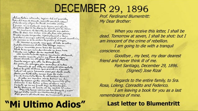 RIZAL'S MARTYRDOM AT BAGUMBAYAN | PPTX | Christianity | Religion ...