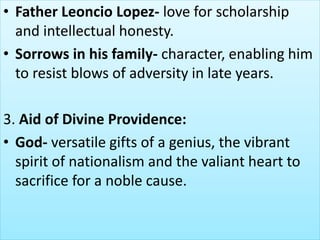 Rizal Childhood Years in Calamba & Biñan | PPTX