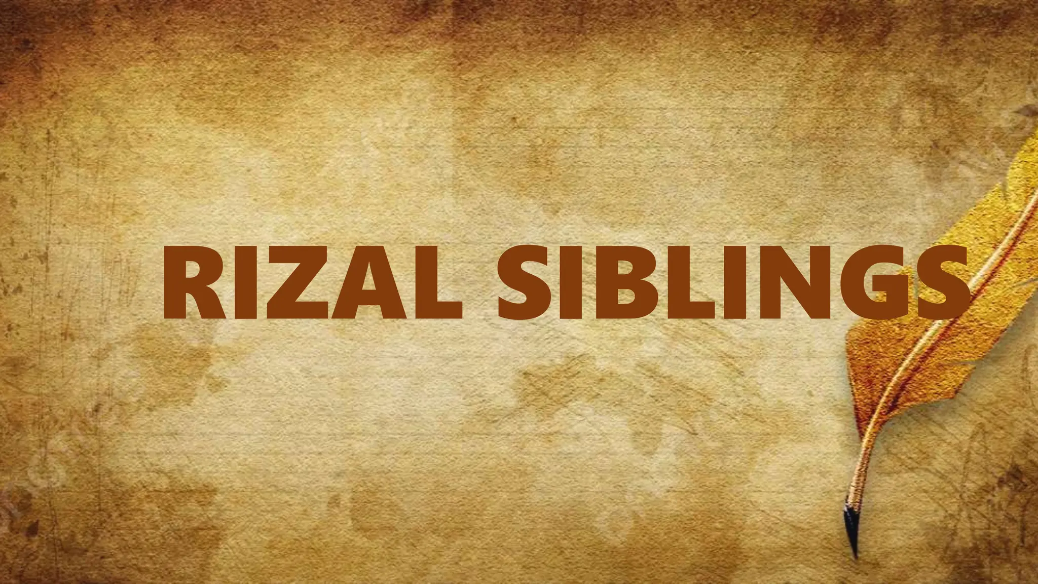 The Rizal family and siblingsssssss.pptx