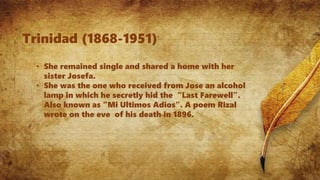 The Rizal family and siblingsssssss.pptx