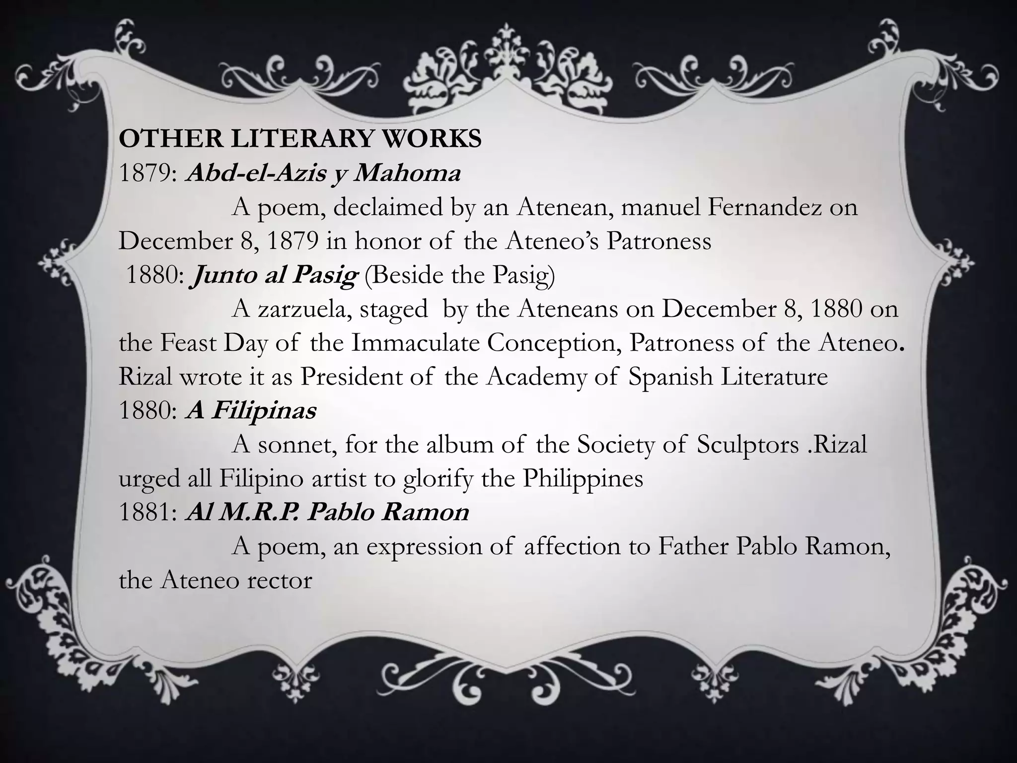 Rizal's life in UST | PPTX