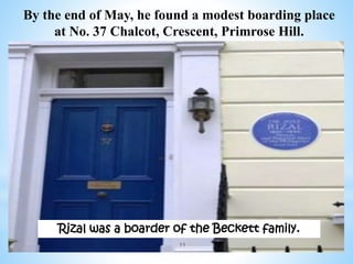 RIZAL IN LONDON | PPTX