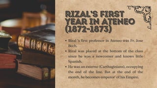 [RIZAL] Reporting. The family, childhood and education of rizal | PDF