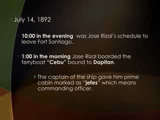 Rizal In Dapitan Poweroint Presentation 23 | PPTX | Christianity ...