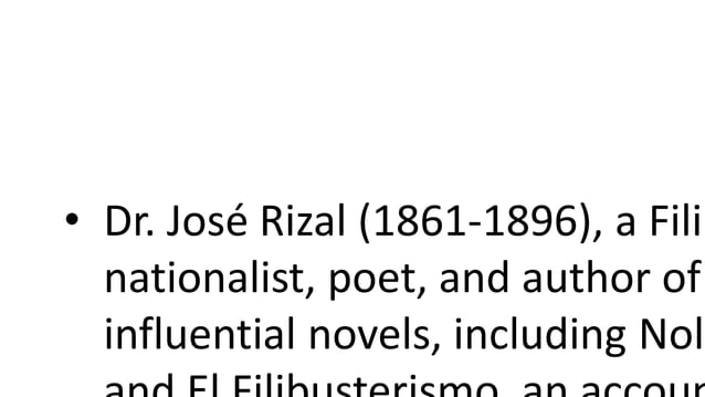 RIZAL Introduction The Life and works of Dr. Jose Protacio Rizal.pptx