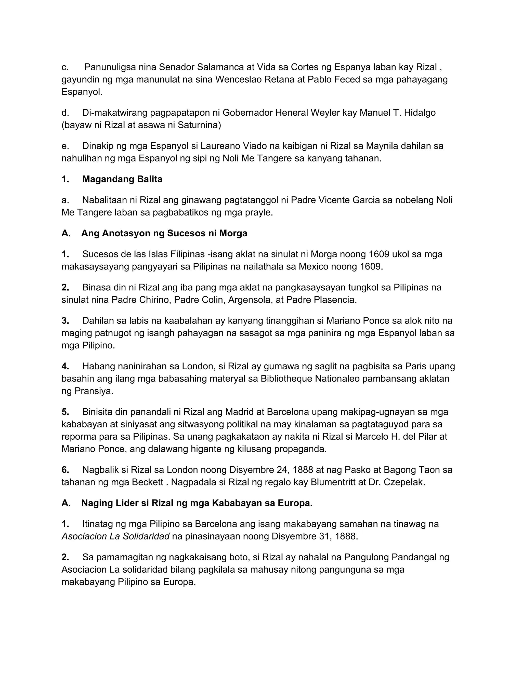 rizal KABANATA-14 gtrtrteewertytfeertugrfe | DOCX