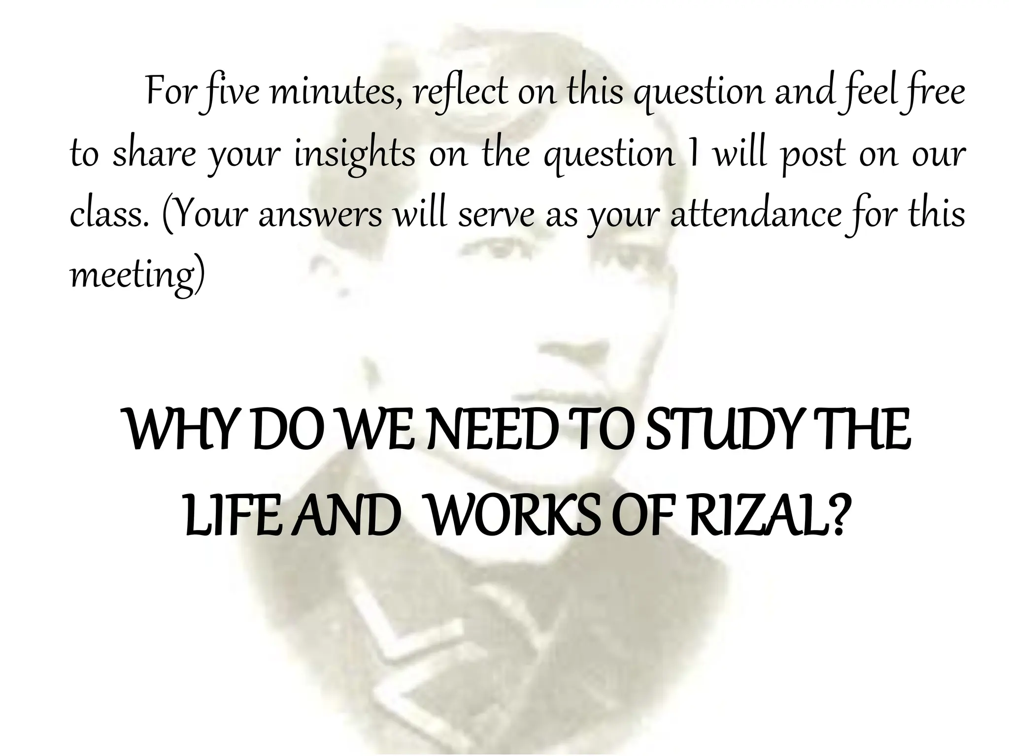 The Life and Works of Rizal (Lessons 1 - 8) | PDF