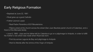 Life and Works of Rizal: Lessons 1 - 2 (Notes) | PPTX