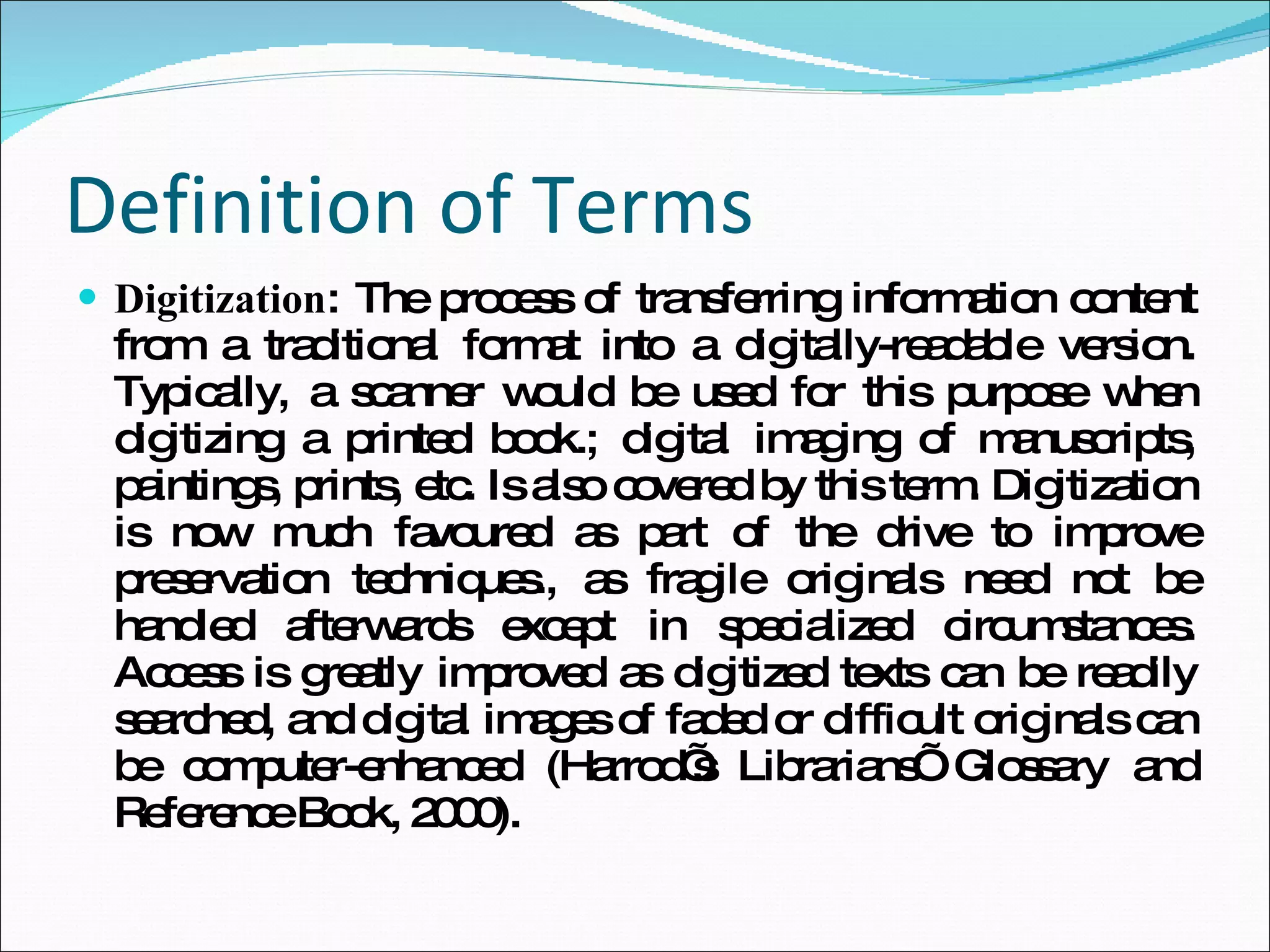 Digital Library Initiatives in Philippine Academic Libraries: the Rizal ...