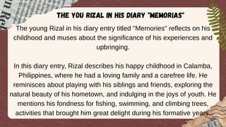 RIZAL LIFE.pptx | Education