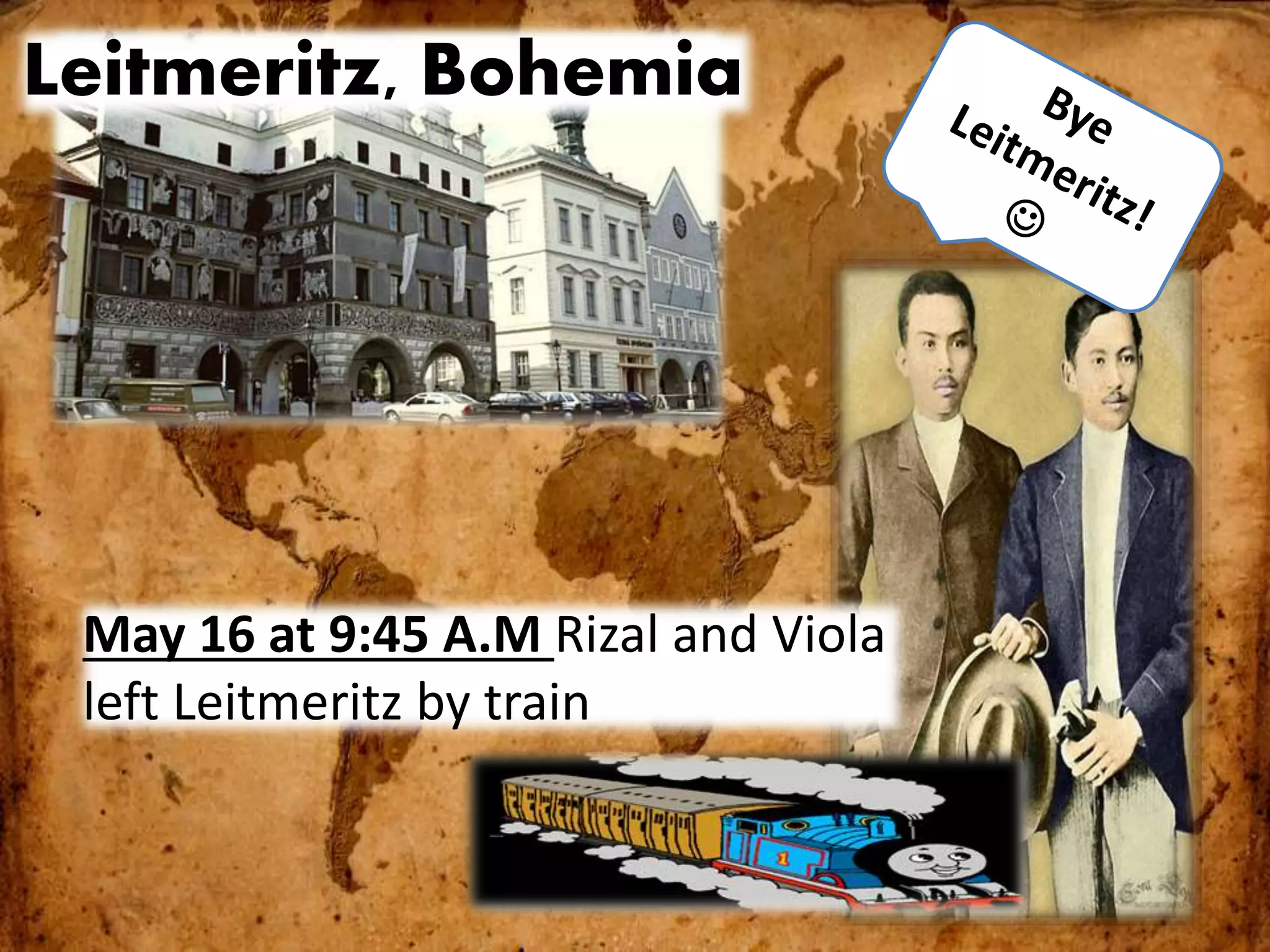 Rizal,s Grand Tour in Europe with Viola (1887) | PPTX