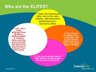Rizal midterm lecture 1 are elites enlightened | PPT