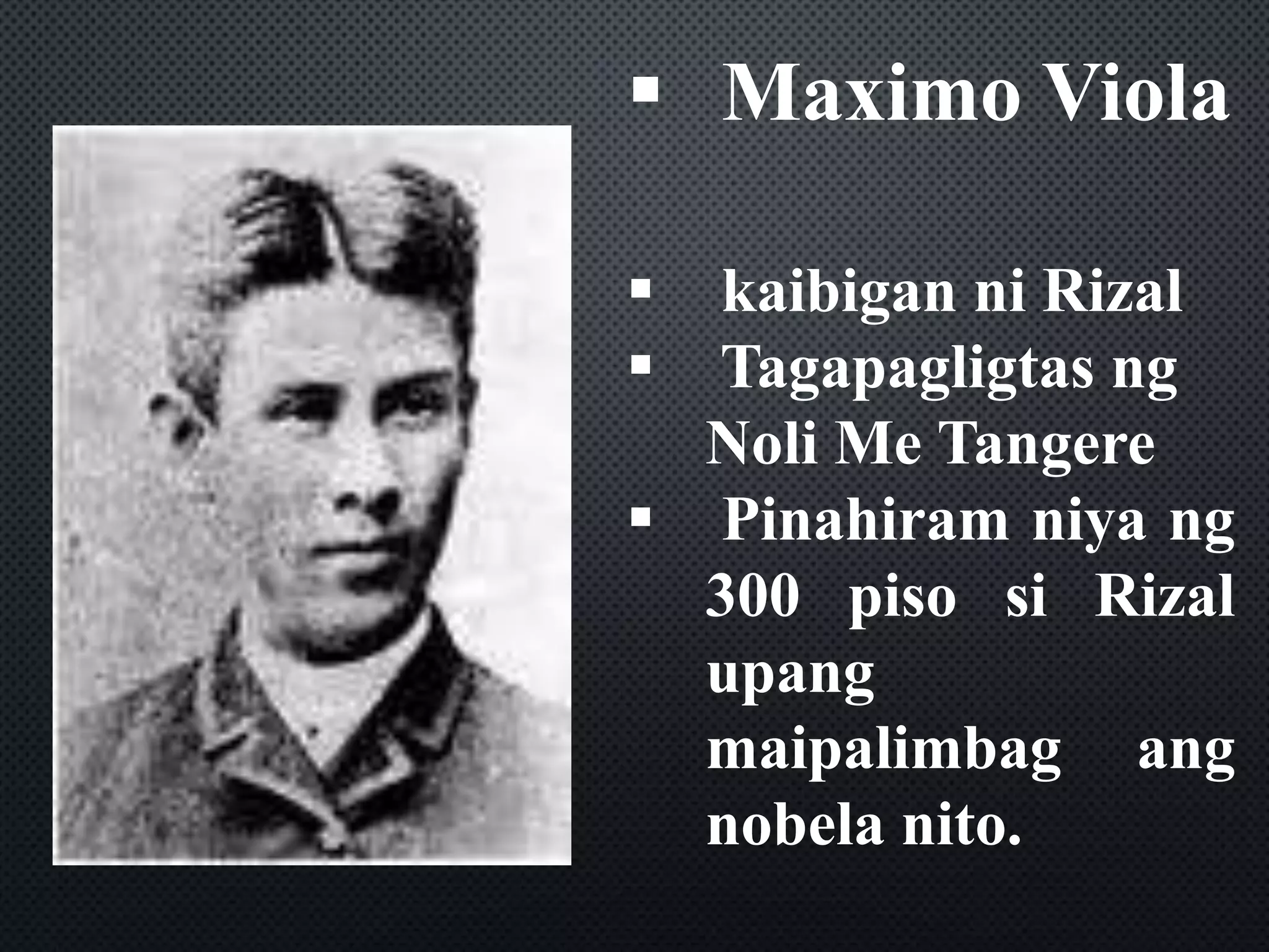 Si Rizal Bilang Manunulat | PPTX