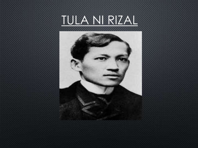 Si Rizal Bilang Manunulat | PPTX