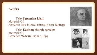 Rizal report | PPT