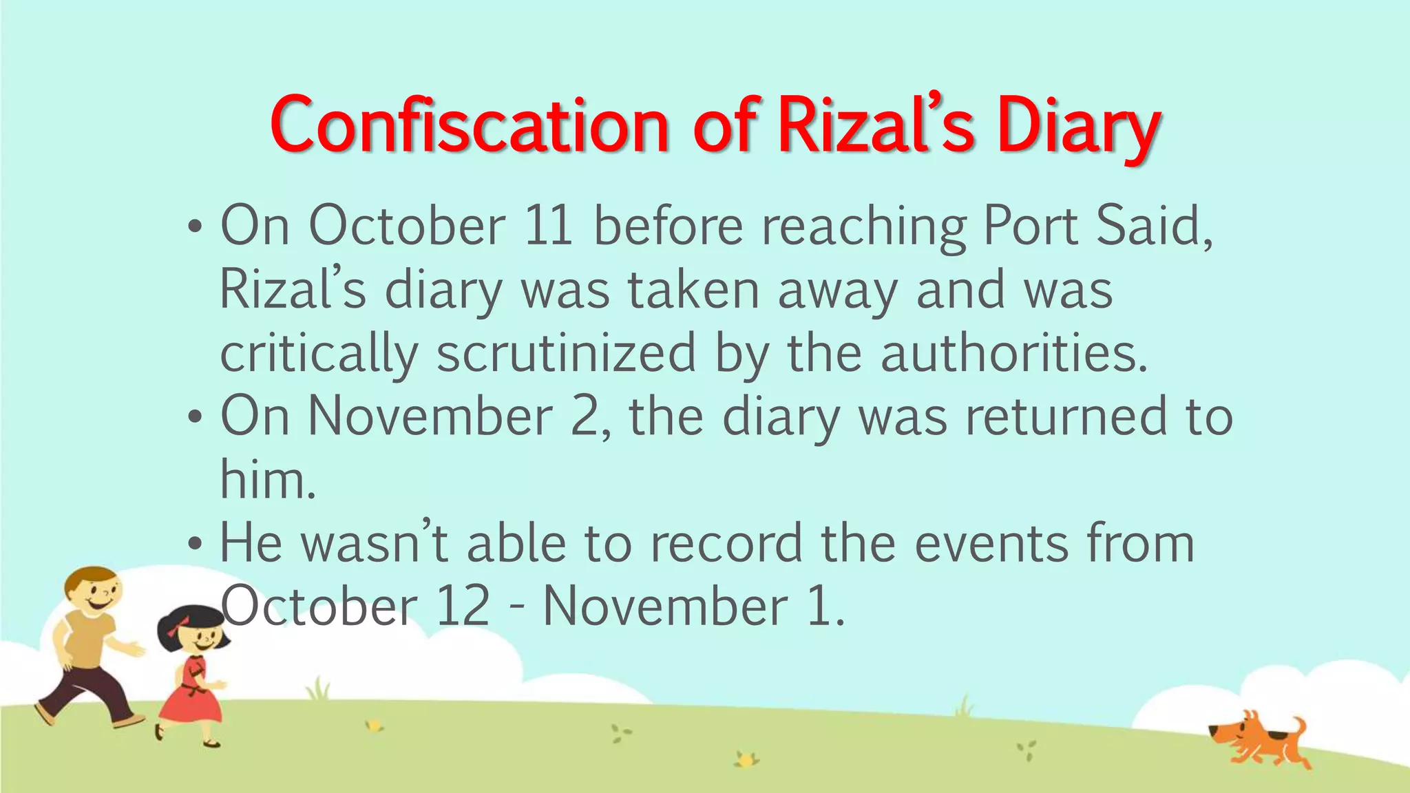Last Homecoming of Rizal | PPTX