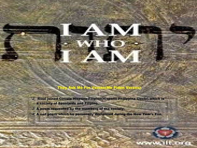 Jose Rizal "Amor Patrio" | PPT