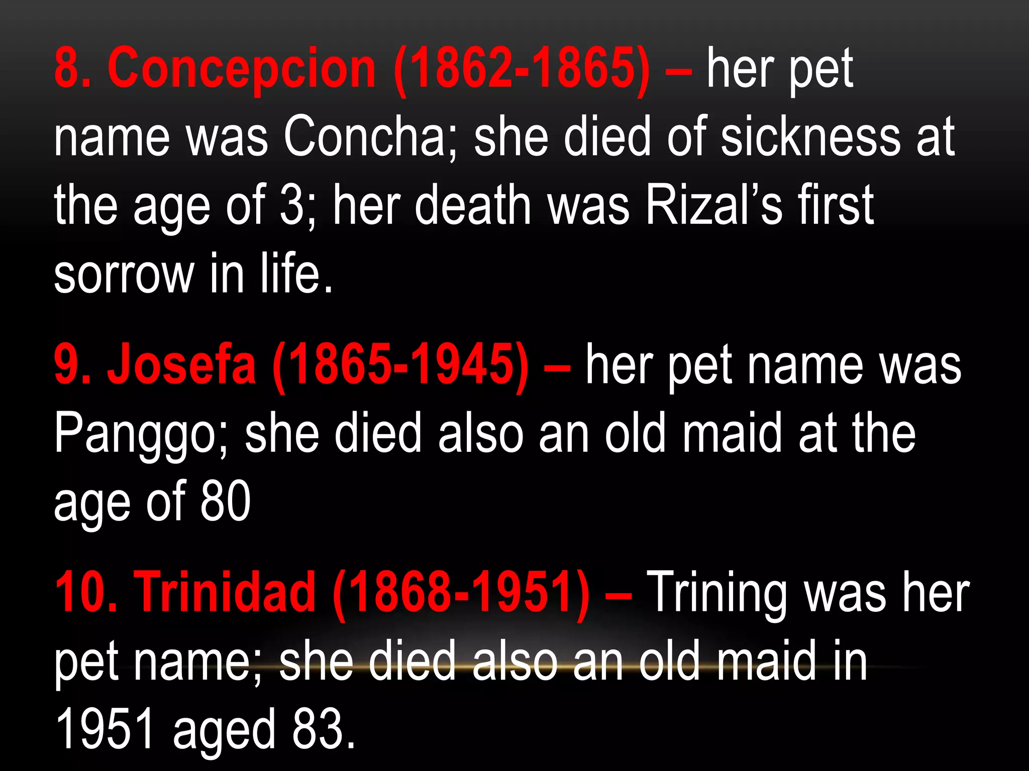 Rizal(report) chapter 1 and 2.pptx | Celebrity Families | Pop Culture