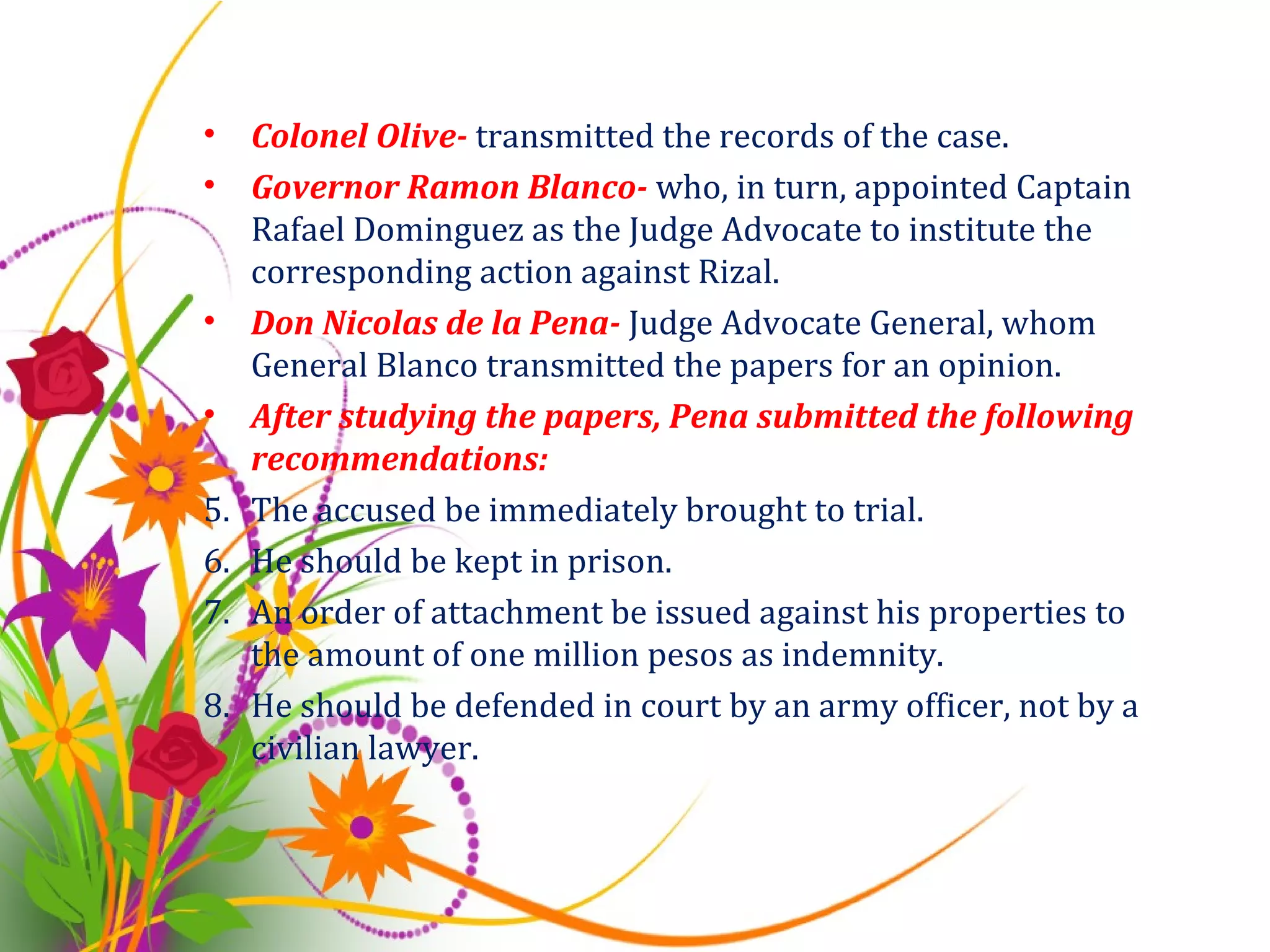 Rizal report (chapter 22) | PPT