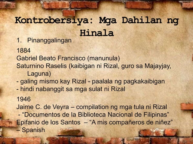 Sa Aking Mga Kabata | PPTX