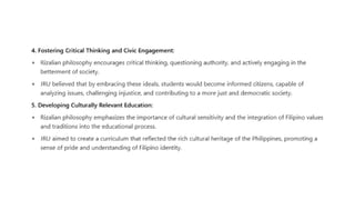 Introduction to Rizalian concept and his Context | PPTX