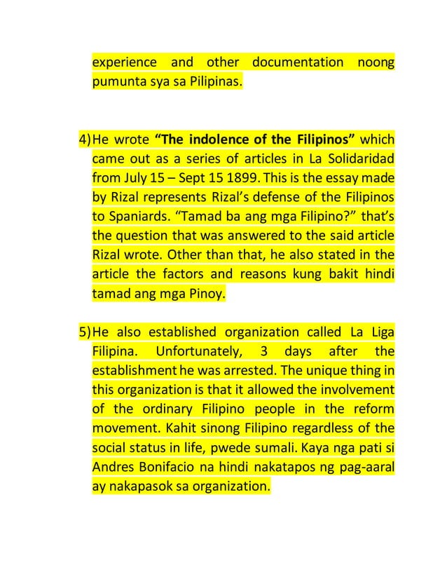 Rizal script copy | DOCX | Factual | Genres