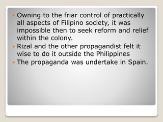 Rizal's diagnosis of filipino society | PPTX