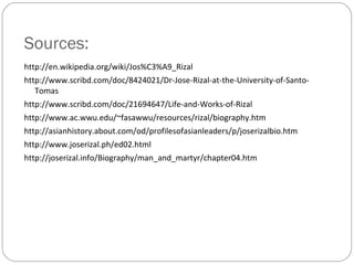 Rizal’s+education | PPT