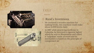 Rizal's Exile, Trial, & Death.pptx