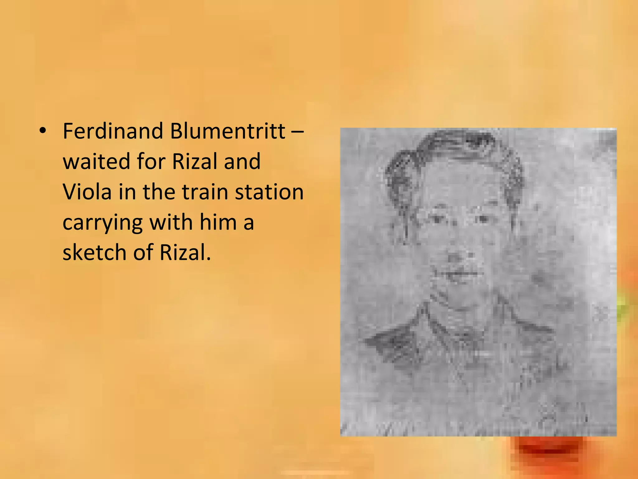 Rizal’s grand tour in europe with maximo viola | PPT